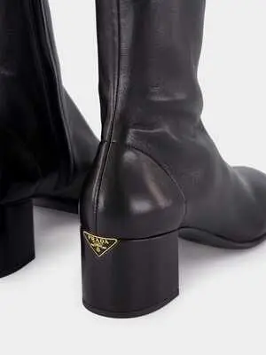 Prada Stretch Nappa Leather Booties