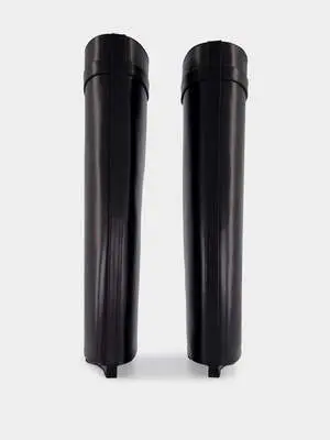 Givenchy Leather Shark Boots - Black