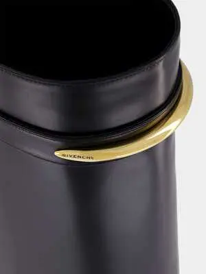 Givenchy Leather Shark Boots - Black