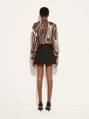 Emilio Pucci Wool Mini Skirt
