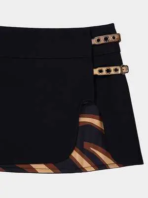 Emilio Pucci Wool Mini Skirt