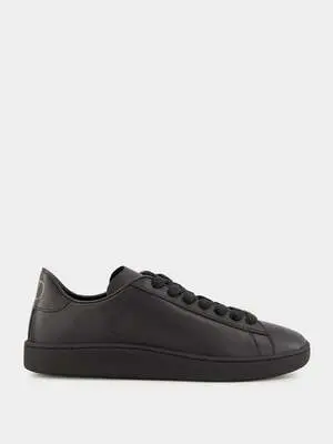 Valentino Garavani Royco Trainer In Nappa Calfskin - Black