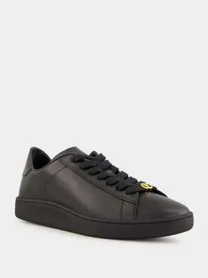 Valentino Garavani Royco Trainer In Nappa Calfskin - Black