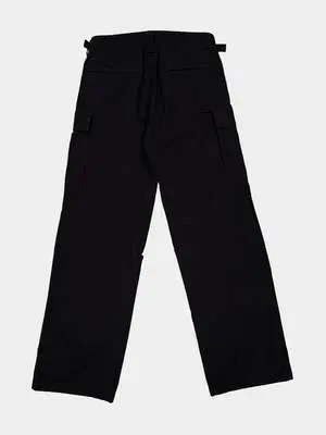 Balenciaga Cotton Straight-fit Cargo Pants - Black