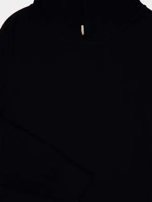 120% Lino Wool Hooded Knit Sweater