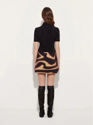 Emilio Pucci Labirinto Print Mini Dress