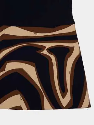 Emilio Pucci Labirinto Print Mini Dress