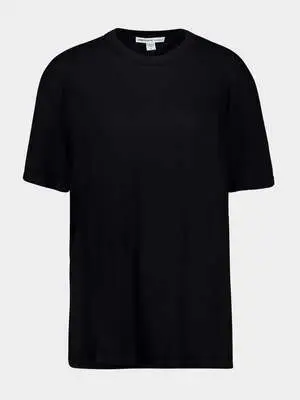 JAMES PERSE Oversized Fit Short-sleeve T-shirt - Black