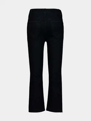MOTHER Bootcut Jeans In Not Guilty Wash - Black