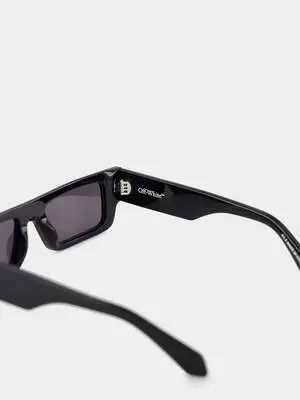 Off-White Pittsburgh Rectangular Sunglasses - Black