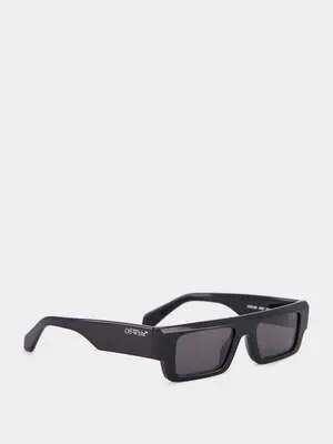 Off-White Pittsburgh Rectangular Sunglasses - Black
