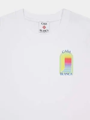 Casablanca L’arche Organic Cotton T-shirt - Black