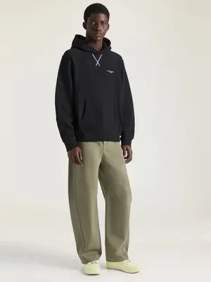 Givenchy Cotton Hooded Sweatshirt - Black