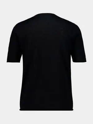 LISA YANG Ari Cashmere T-shirt - Black