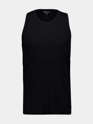 JAMES PERSE Ribbed Cotton-lycra Tank Top