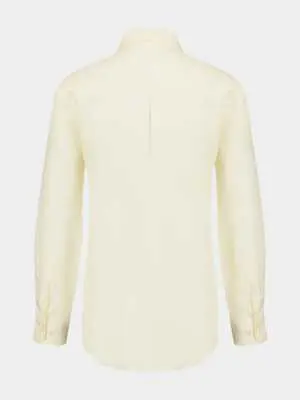 PAULA Silk Twill Shirt - Cream
