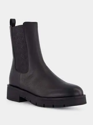 FERRAGAMO Chelsea Boot - Black