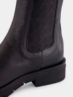 FERRAGAMO Chelsea Boot - Black