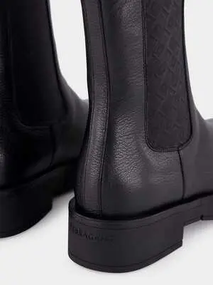 FERRAGAMO Chelsea Boot - Black