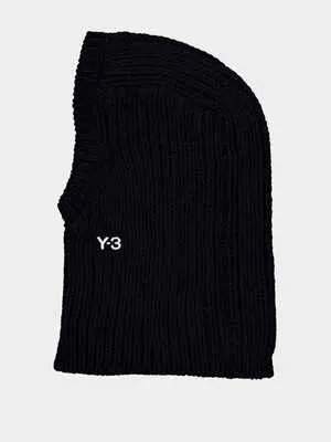 Y3 Ribbed Knit Hood