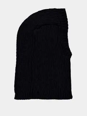 Y3 Ribbed Knit Hood