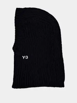 Y3 Ribbed Knit Hood