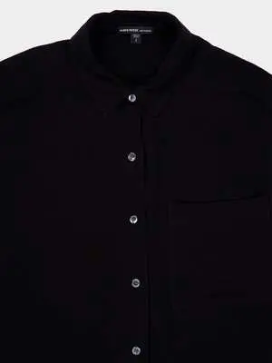 JAMES PERSE Oversized Viscose-wool Shirt