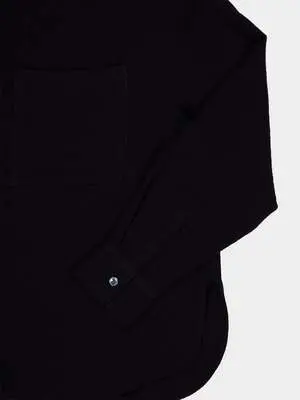 JAMES PERSE Oversized Viscose-wool Shirt