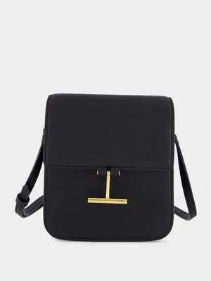 TOM FORD Tara Mini Bag In Smooth Calf Leather - Black