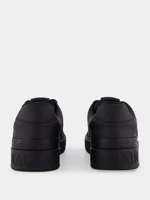 Balmain B-court Calfskin Sneakers