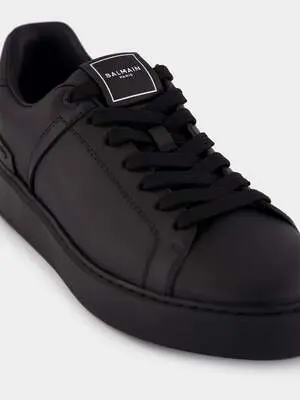 Balmain B-court Calfskin Sneakers