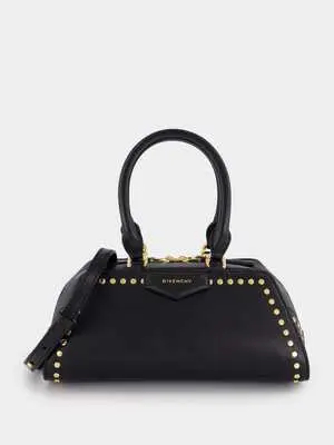 Givenchy Mini Antigona Studded Bag - Black