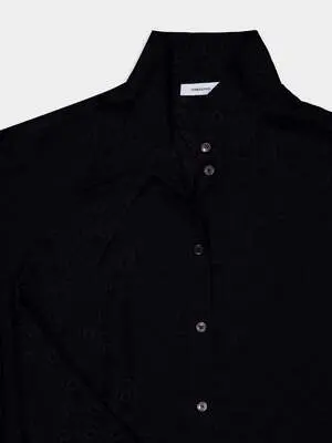 FERRAGAMO Silk Blouse With Sash Collar