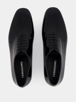 FERRAGAMO Patent Leather Oxford Shoes
