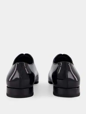 FERRAGAMO Patent Leather Oxford Shoes
