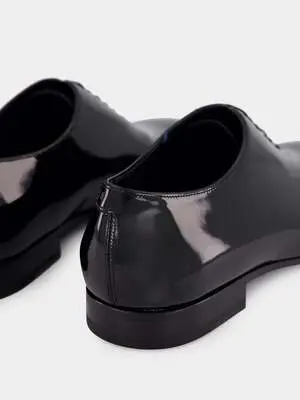FERRAGAMO Patent Leather Oxford Shoes