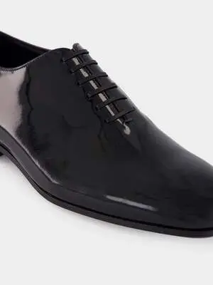 FERRAGAMO Patent Leather Oxford Shoes