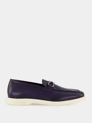 FERRAGAMO Gancini Loafer - Black