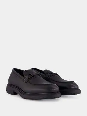 FERRAGAMO Gancini Bit Loafers
