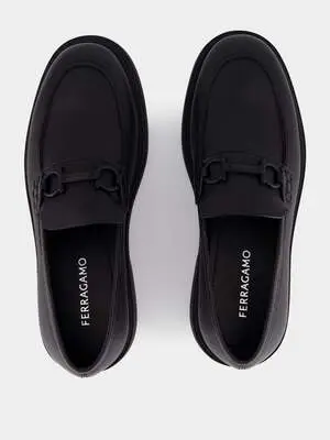 FERRAGAMO Gancini Bit Loafers