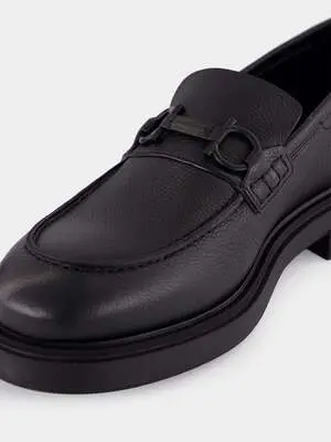FERRAGAMO Gancini Bit Loafers