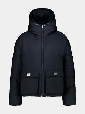 FERRAGAMO Hooded Padded Blouson - Black
