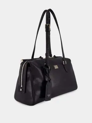 Dolce & Gabbana Vittoria Calfskin Bag - Black