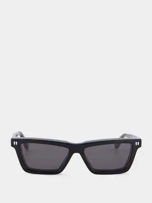 Off-White Cambridge Rectangular Sunglasses - Black