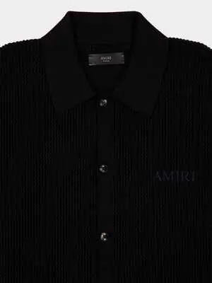 Amiri Crochet Mesh Shirt