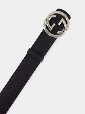 Gucci Gg Leather Belt