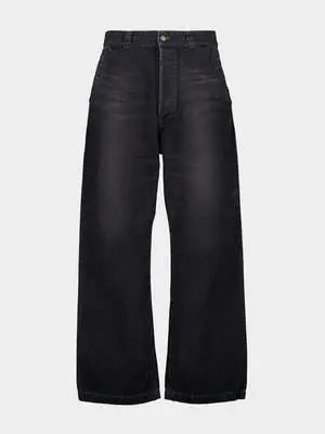 Fear Of God Washed Canvas Utility Pant - Black