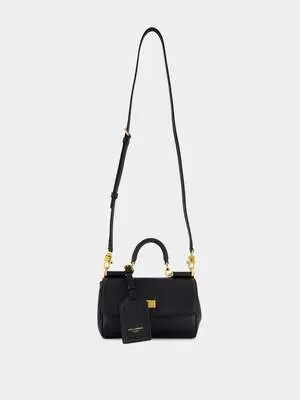 Dolce & Gabbana My Sicily Mini Handbag - Black
