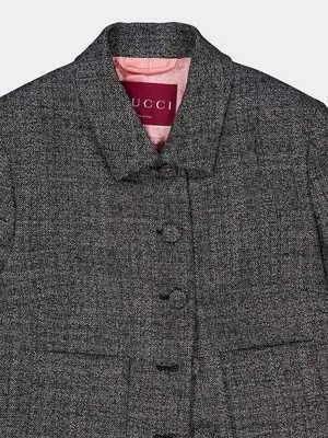 Gucci Wool Grisaille Jacket