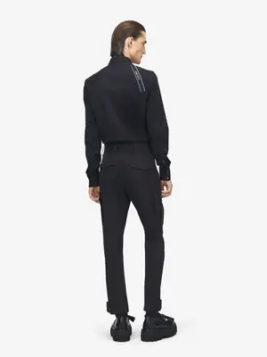 Alexander McQueen Logo Harness Shirt - Black